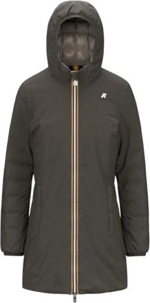 K-Way K8134Cw.b42 Parka - - Coats - Damen - Gr&uuml;n - XL