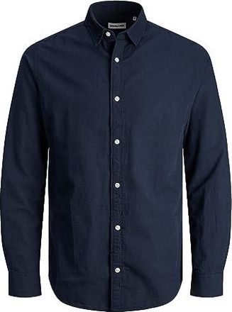 Jack & Jones Jjelinen T-Shirt SS Sn Pantalons, Blazer Bleu Marine, L Homme