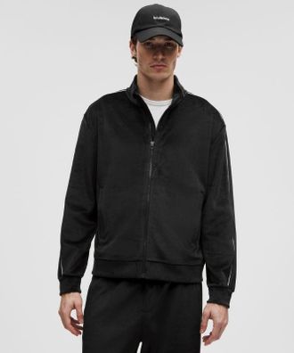 lululemon Velour Full Zip f&uuml;r M&auml;nner - Gr&ouml;&szlig;e L in Black