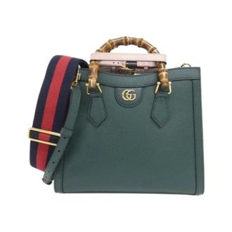 Gucci Pre-owned Vintage Tote Bag - - Pre-owned - Damen - Gr&uuml;n - ONE SIZE