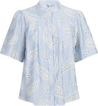 Object Blouse Objviola brod&eacute;e
