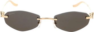 Cartier Sonnenbrille - - Accessories - unisex - Gelb - ONE SIZE