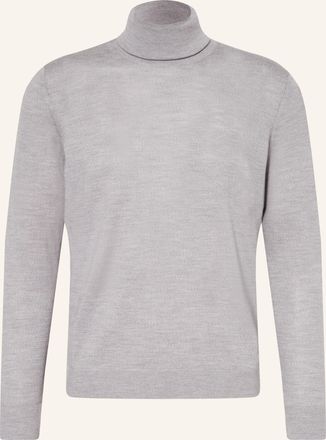Strokesman's Strokesmans Rollkragenpullover Aus Merinowolle grau