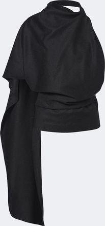 R&oacute;he R&oacute;he Top asym&eacute;trique en laine vierge