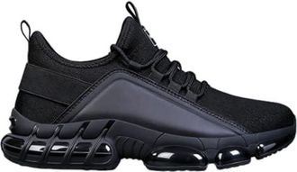 Generic Minfit, chaussures Minfit/Tryminfit, chaussures basses l&eacute;g&egrave;res et respirantes &agrave; bout large avec soutien de la vo&ucirc;te plantaire pour homme, Noir, 35 EU