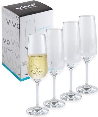 Villeroy & Boch Vivo Voice Bas.Glas Reims flute set4pcs EC