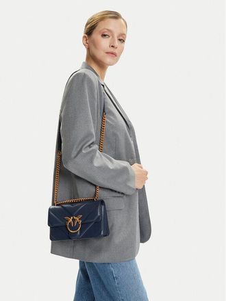 Pinko Handtasche Love One Mini Light Dc Al 25-26 PLTT 104550 A2OS Dunkelblau