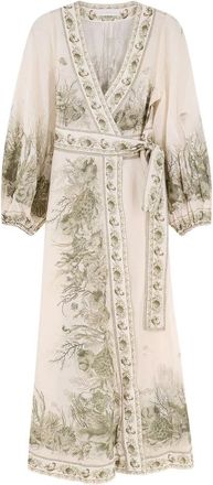 Zimmermann Femme, Robes, Multicolore, Taille: 40 FR Robe Maxi Portefeuille