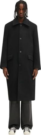 Ader Error Manteau en Laine - Homme - Manteaux - Noir - Taille: M