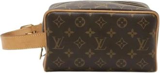 Louis Vuitton unisex, Pre-owned, Brun, Taille: ONE Size Sac Clutch Vintage en Toile Monogram Pre-owned
