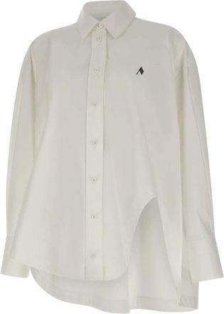 The Attico Femme, Blouses et Chemises, Blanc, Taille: 36 FR Chemise oversize en coton