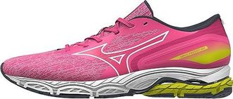 Mizuno Femme Wave Prodigy 5 (W) Chaussures de Running, Vivid Pink Snow White Sulphur Spring, 39 EU