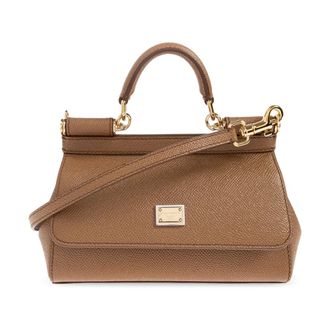 Dolce & Gabbana Handtasche Sicily Klein - - Bags - Damen - Braun - ONE SIZE