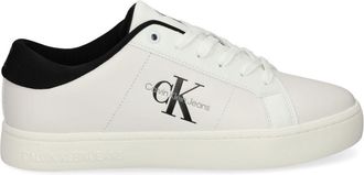 Calvin Klein Jeans Sneakers mit Logo-Print - Wei&szlig;