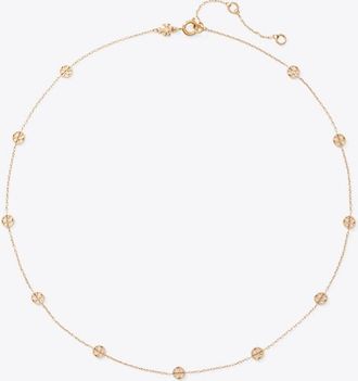 Tory Burch Damen Icon Halskette