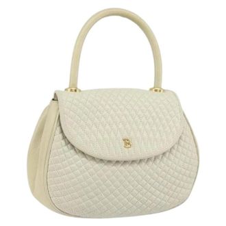 Bally Pre-owned Lederhandtasche - - Pre-owned - Damen - Wei&szlig; - ONE SIZE