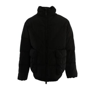 Armani Gesteppte Nylon-Daunenjacke mit hohem Kragen - - Jackets - Herren - Schwarzk - L