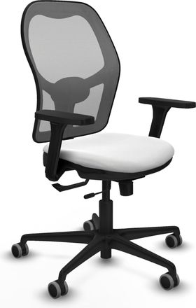 Piqueras y Crespo 24-Stunden-Stuhl Jorquera mit 3D-Armen, h&ouml;henverstellbare Lendenwirbelst&uuml;tze, ausgestattet mit Syncro/Traslack und injiziertem Schaum. Mit Rollen von 