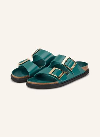 Birkenstock Pantoletten Arizona Droplet Buckle gruen