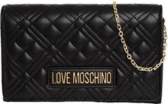 Love Moschino Jc, Sac &agrave; bandouli&egrave;re pour femme, Noir, 22x7x14