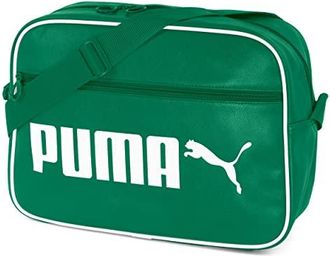 Puma Unisexe - Sac à bandoulière rétro pour adulte - Campus Reporter, vert, Taille unique