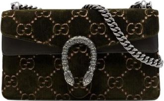 Gucci Sac bandouli&egrave;re vintage doccasion - Femme - Pre-owned - Vert - Taille: ONE Size