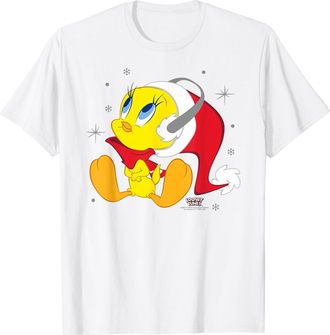Looney Tunes Weihnachten Looney Tunes Christmas Tweety T-Shirt