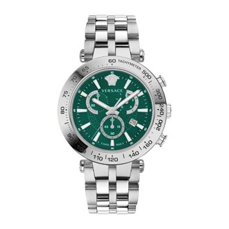 Versace Homme, Accessoires, Gris, Taille: ONE Size Bold Chrono 46 mm