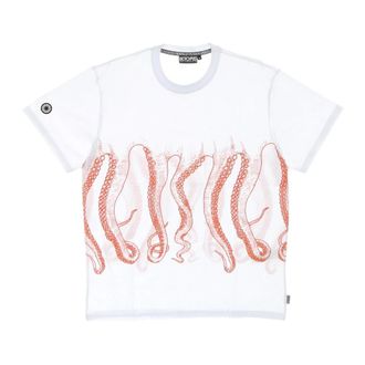 Octopus Wei&szlig;es Herren Tee mit Octopus Logo - - Tops - Herren - Wei&szlig; - XL