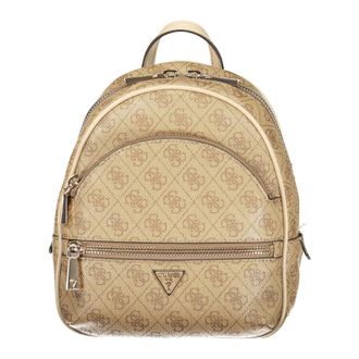 Guess Femme, Sacs, Beige, Taille: ONE Size Manhattan II Backpack