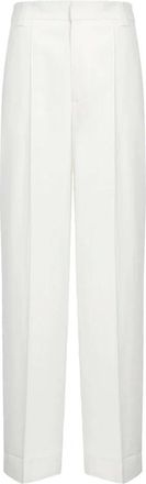 Dondup Femme, Pantalons, Blanc, Taille: 44 FR Dp883 DD If049D XXX Pantalon Large