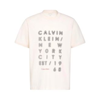 Calvin Klein Jeans Herren, Oberteile, Beige, LGr&ouml;&szlig;e