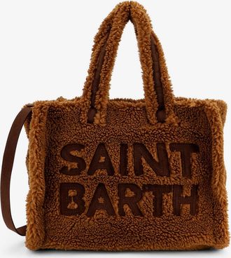 MC2 Saint Barth Colette Teddy crossbody bag with logo on the front - MC2 SAINT BARTH - gender_Woman