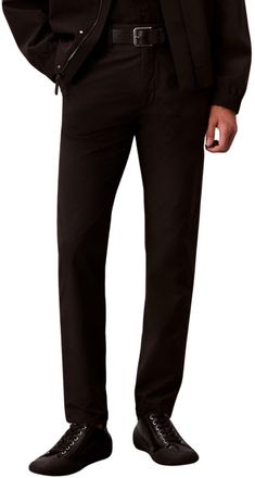 Calvin Klein Herren Slim Tech Stretch Trouser L&auml;ssige Hose, Schwarz (Schwarz), 29 W
