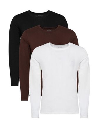 HUGO BOSS Langarmshirt-Set 50492321 Braun Regular Fit