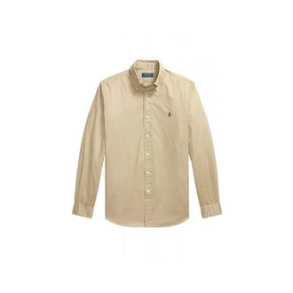 Ralph Lauren Homme, Chemises, Beige, Taille: L Twill Shirt