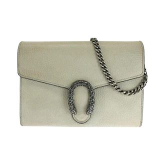 Gucci Pre-owned Leder Mini Bag - - Pre-owned - Damen - Wei&szlig; - ONE SIZE