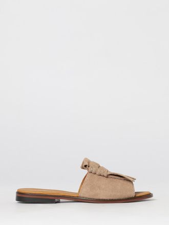 Sebago Sandales &agrave; Talons Femme couleur Chameau