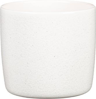 Scheurich Solido, Blumentopf aus Keramik, Farbe: Perla, 21,2 cm Durchmesser, 19,3 cm hoch, 5,6 l Vol