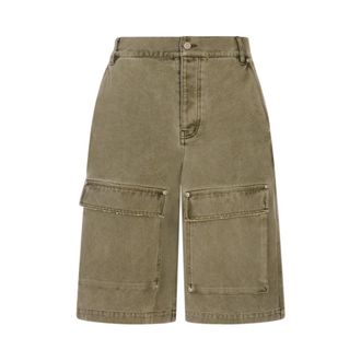 Purple Homme, Shorts, Vert, Taille: W33 M5022 Cics226 Canvas Cargo Short