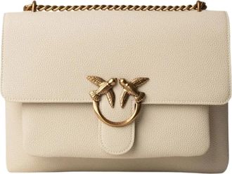 Pinko Pinko, Femme, Sacs, Blanc, Taille: ONE Size Love One Soft Big
