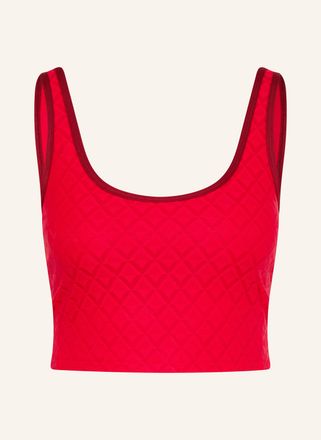 lululemon Lululemon Cropped-Top Textured Mesh rot