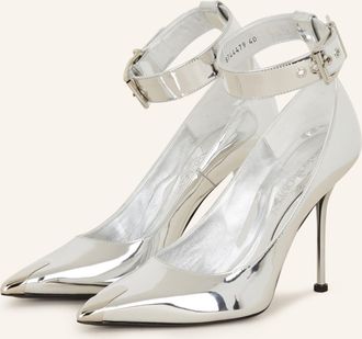 Alexander McQueen Mcqueen Pumps silber