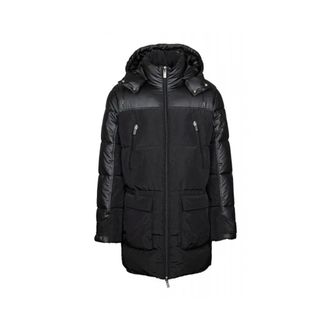 Karl Lagerfeld Ultra Leichter Parka mit Kapuze - - Coats - Herren - Schwarzk - XL