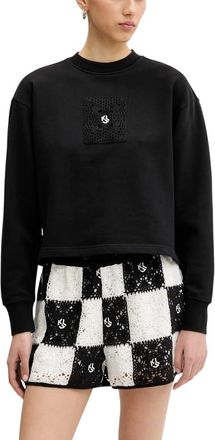 Karl Lagerfeld Regular Bandana Sweat, Black, S