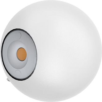 Eglo LED Außen-Wandlampe Abugo, 2 flammige Außenleuchte, Wandleuchte aus Aluminium-Guss in Weiß und Glas in Klar, Außenlampe warmweiß, IP54