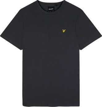 Lyle & Scott Homme, Tops, Noir, Taille: XL T-shirt &agrave; col rond