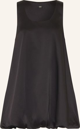 Eleh Eleh Satinkleid schwarz