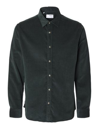 Selected Slhregowen-Cord Shirt Ls Noos