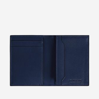 Montblanc Mens Card Holder Meisterst&uuml;ck Black Leather Wallets & Cardholders